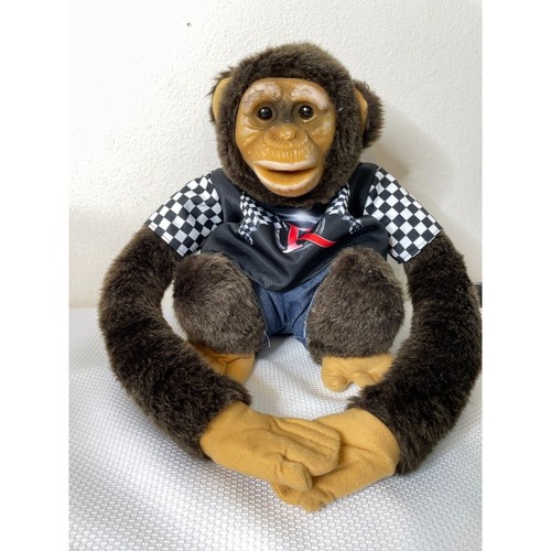 RUHOF Monkey Hand Puppet Full Body Plush Car Racing Chimpanzee 2018 ...