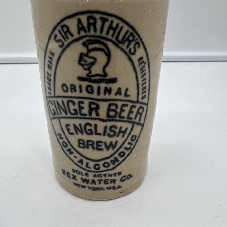Sir Arthur's Original Ginger Beer stoneware bottle. | eBay