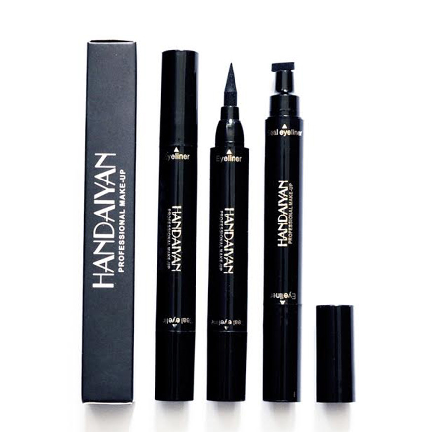 Black Eyeliner Vamp Pen Seal Eye Liner Stamp Winged Head Makeup Tool ...