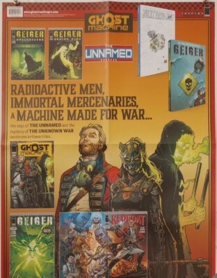 Ghost Machine Geiger Redcoat Rook Exodus 2 Sided Poster 18 X 24 New 🔥 ...