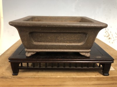 Rare Unglazed Shohin Size Bonsai Tree Pot Made By Buzan 4 3/4” | eBay