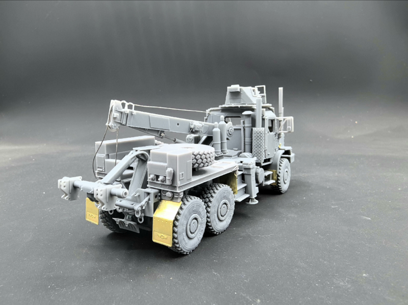 1/72 Modern US Marine Corps "MTVR Mk26 rescue crane" Tank kit Model (3D ...