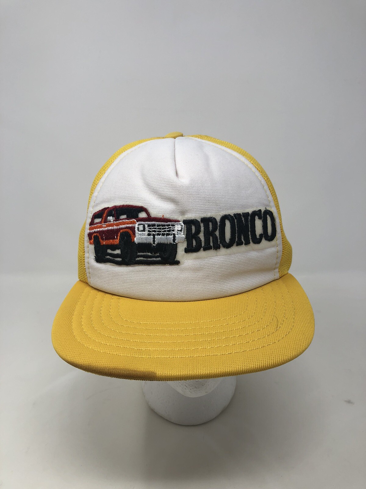 Bronco Trucker Hat, Ford Hat, Ford Bronco Vintage Retro Snapback Mesh ...