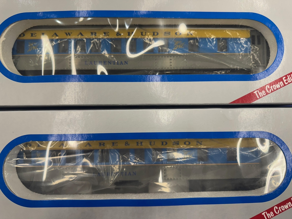 4pcWilliams Classic Madison Style Passenger Cars Delaware & Hudson ...
