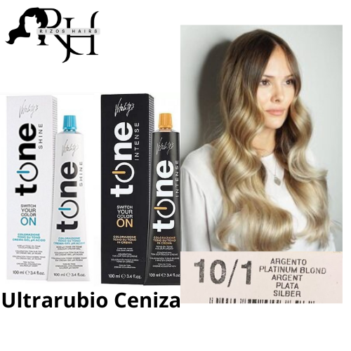 Tinte Vitality's Tone Intense color 10.1 Ultrarubio Ceniza semi ...