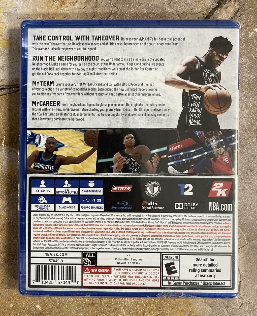 NBA 2K19 (PlayStation 4, 2018) for sale online | eBay