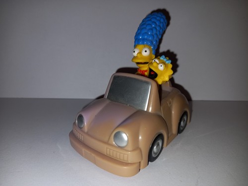 The Simpsons Bumper Car Marge & Maggie Red Rooster (2003) | eBay Australia