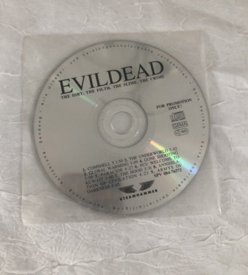 EvilDead The Dirt, THe Filth, The Slime, The Crime. (CD 1992 ...