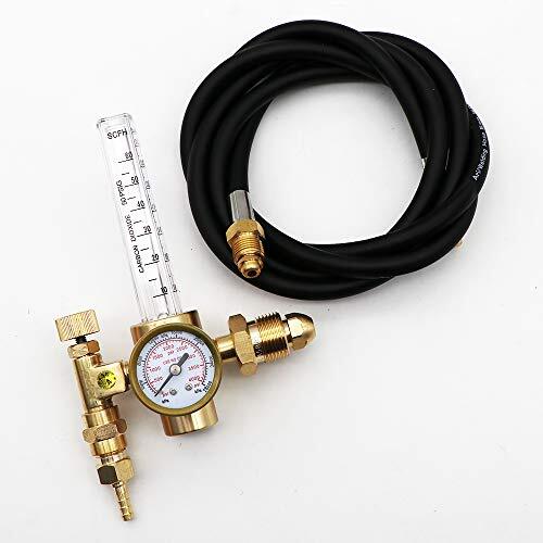 Argon Flowmeters Regulator with Gas Hose, Welding CGA580 Miller Lincoln ...