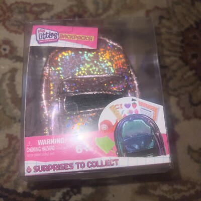 REAL LITTLES FUN MINI BACKPACK & 6 TINY SURPRISES SCHOOL SUPPLIES GOLD ...