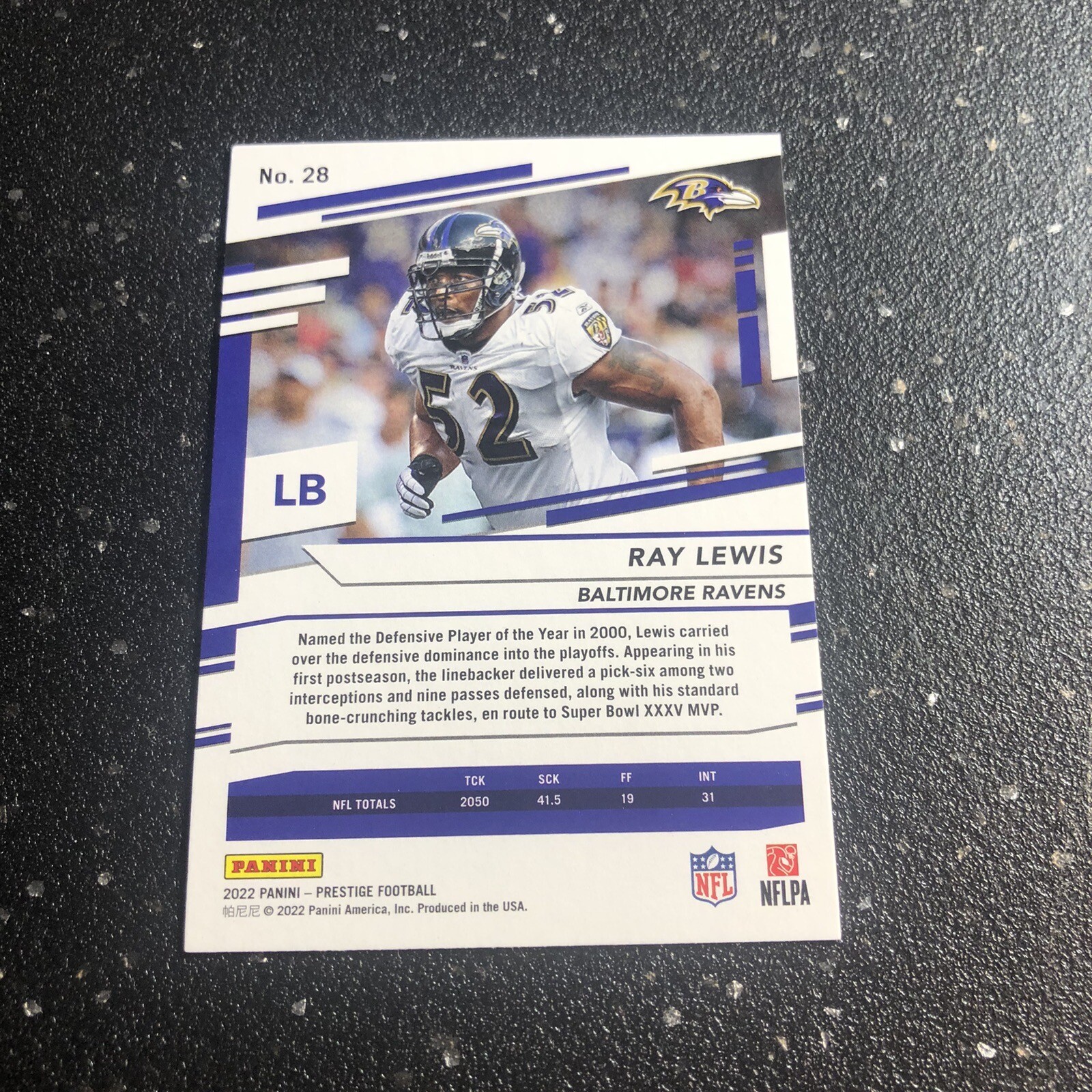 2022 Panini Prestige - #28 Ray Lewis for sale online | eBay