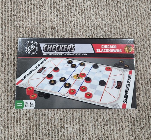 Chicago Blackhawks Collectible Checkers Set - New Sealed 705988414831| eBay