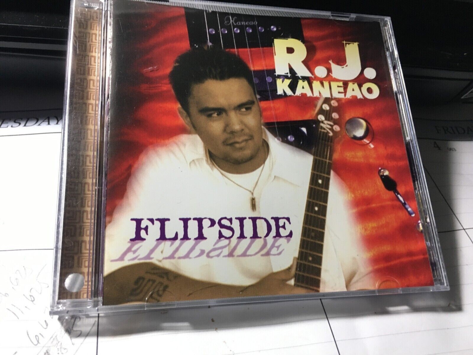 R.J. KANEAO - FLIPSIDE ORIGINAL HAWAIIAN CD DISC ONLY #D389 | eBay