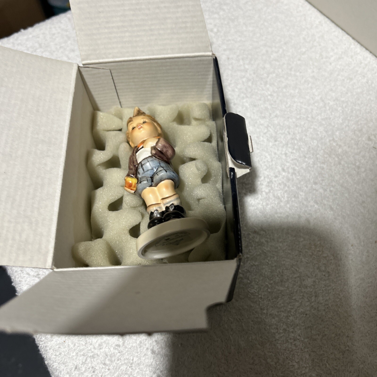 VTG New Goebel M.J Hummel 4.5” Figurine #554 “cheeky Fellow Club ...