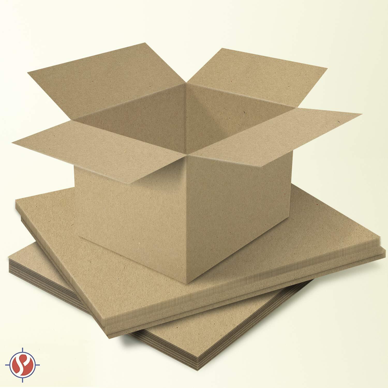 Brown Kraft Chipboard - Medium Weight 30 Pt. (624gsm) Cardboard - 50 ...