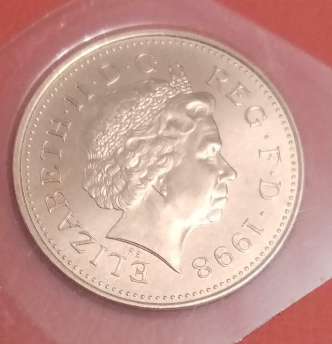 1971 - 2022 Royal Mint Proof + BU Portcullis / Shield One 1p Pence coin ...