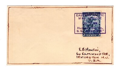 Northern Canada 1934 Eastern Arctic Mail - Hudsons Bay Co. - Ship SS ...