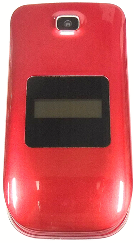 Alcatel OneTouch A392cc - Red ( Consumer Cellular ) One Touch Flip ...