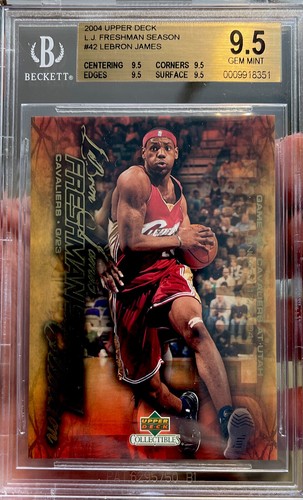 Low POP! 2003-04 UD Collectibles Freshman Season LeBron James Rookie ...