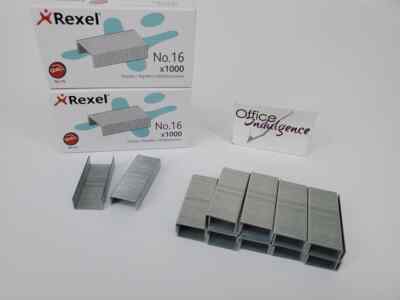 2 x Rexel No. 16 Staples 24/6 Box of 1000 (= 2000 Staples) R06121* | eBay