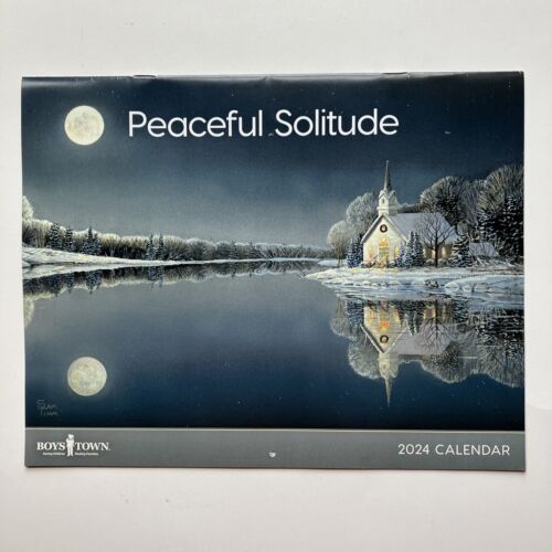Boys Town Subtle Peaceful Solitude 16 Month 2024 Wall Calendar Sam Timm ...