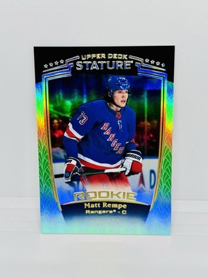 2024-25 Upper Deck Stature MATT REMPE Rookie Green /375 New York ...