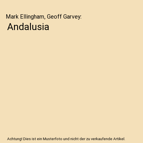 Andalusia, Mark Ellingham, Geoff Garvey | eBay.de