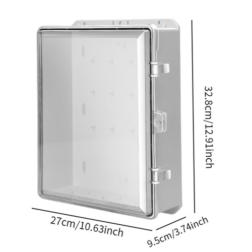 Junction Box Clear Cover Outdoor Dustproof Enclosure Boxes Weatherproof ...