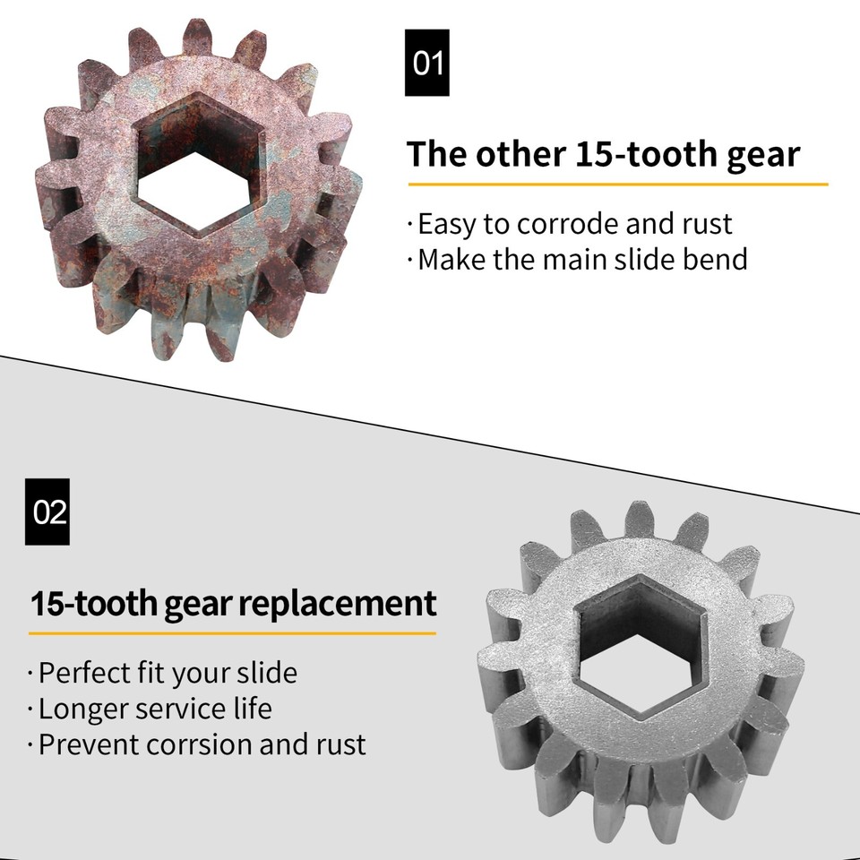 15-Tooth Spur Gear for Hydraulic/Electric Through-Frame Slide-Out on ...
