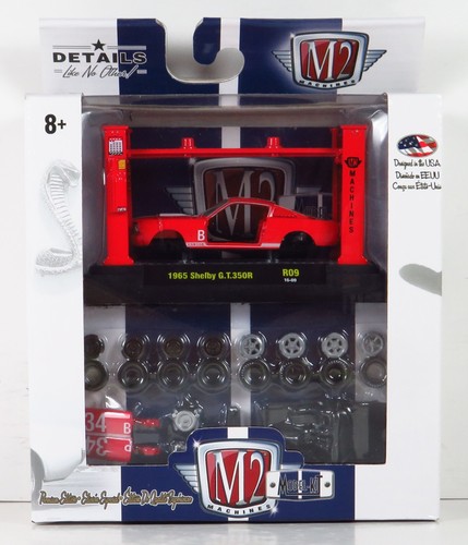 M2 Machines Model Kit with Lift 1965 Shelby 65 Mustang G.T. 350R R09 ...