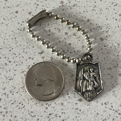 St Christopher Wisconsin Catholic Family PRO LAS FOB Pendant Keychain ...