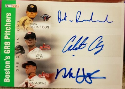 Nick HAGADONE Caleb CLAY Dustin RICHARDSON 2008 Projections TRIPLE ...