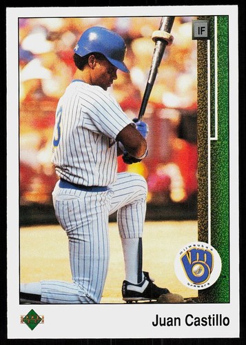 1989 Upper Deck Juan Castillo Milwaukee Brewers #522 | eBay