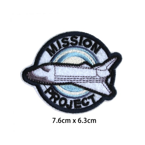 DIY Outer Space Embroidery Sew On Iron On Patch Badge Bag Fabric ...