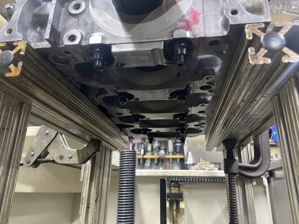 Honda Civic SI ALL SPORT CNC BILLET CYLINDER SUPPORT K20Z3 BLOCK 86.5MM ...