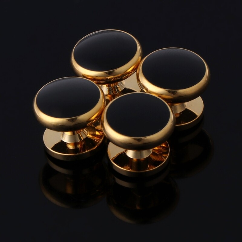 6 Pcs Men s Tuxedo Cufflinks Formal Costume Shirt Studs Cuff Links Set ...