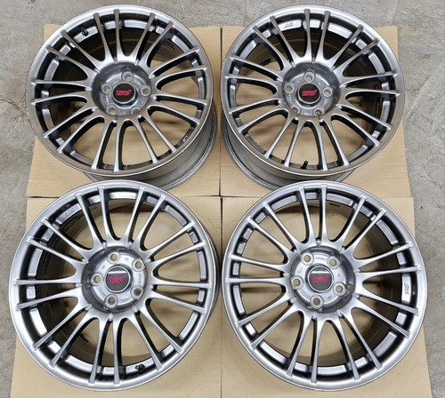 JDM Wheels BBS 18x8.5 5x114.3 55 WRXSTI genuine options Set4 SI | eBay