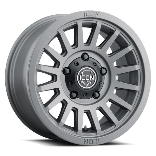 17x8.5 Icon Alloys Recon SLX Charcoal Wheel 5x5 (-6mm) 840103422305| eBay
