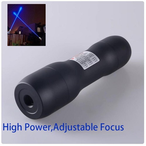 465nm- 5000 Laser Pointer Royal Blue Light Focusable Flashlight | eBay