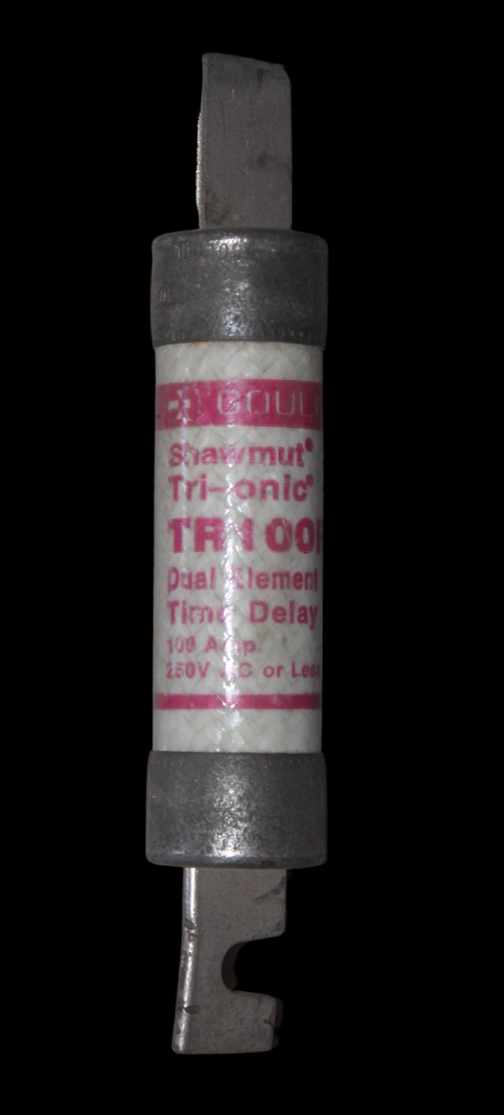 Gould Dual-Element Time Delay Fuse Class RK5 100A 250V AC TR100R NEW ...