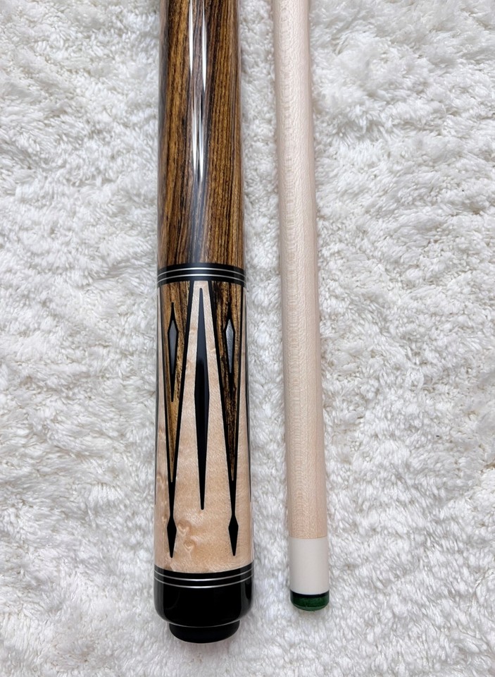 Pechauer P18-M Pro Series Pool Cue, w/12.75mm Shaft (Bocote Wood) FREE ...