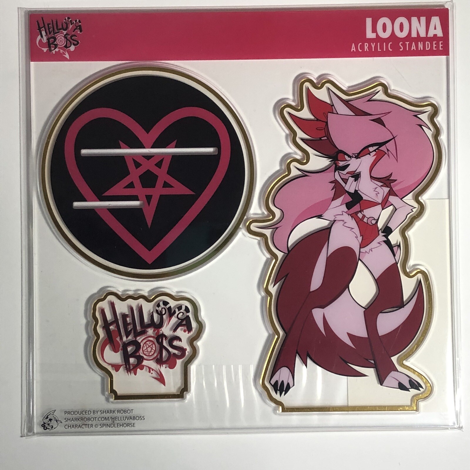 Helluva Boss Pin up Loona Limited Edition Acrylic Standee Vivziepop | eBay