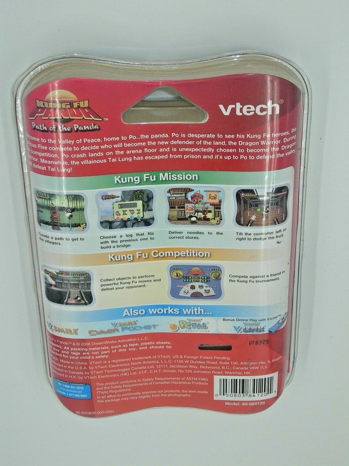 Vtech Vmotion Game - Kung Fu Panda Path of the Panda 50803929602| eBay