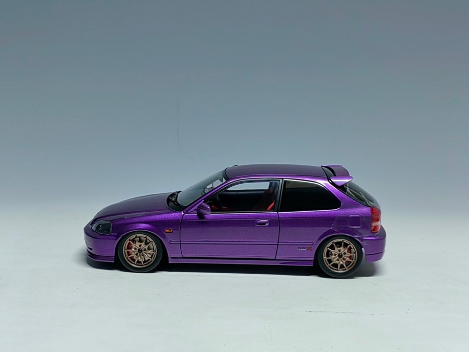 1/18 MotorHelix Honda Civic Type R ( EK9 ) RHD in Purple | eBay