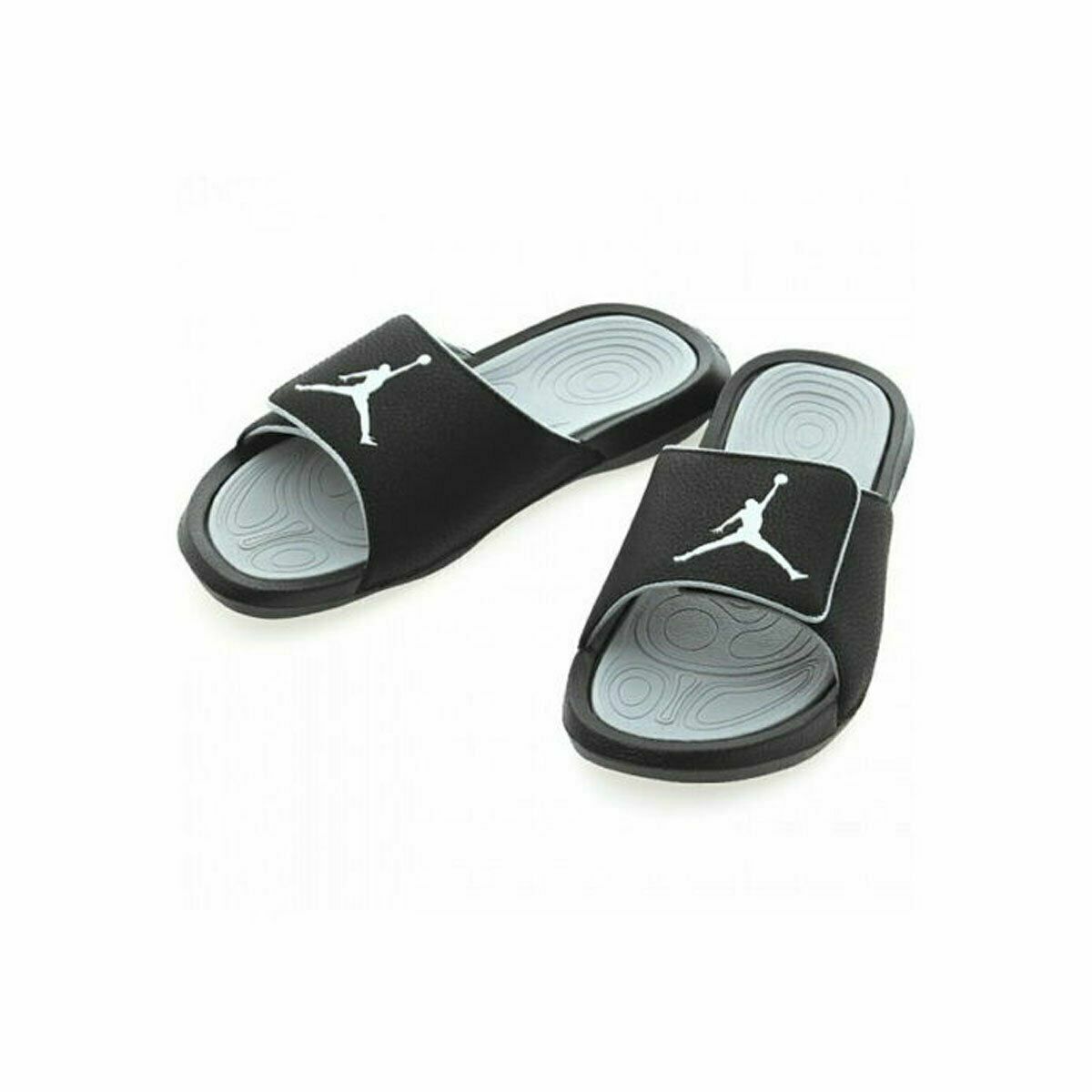 Nike Jordan Hydro 6 Slides Men's Sandals - Size 13 US, Black/White/Wolf ...