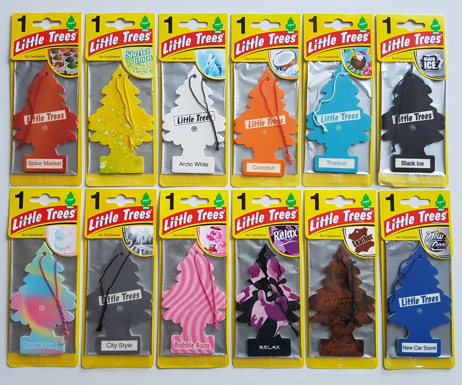 12 x MAGIC TREE LITTLE TREE HANGING AIR FRESHENER FRESHNER CAR HOME ...