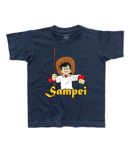 T-Shirt Child Sampei the Fisherman Fishing Fish Fishing Japan Cartoons ...