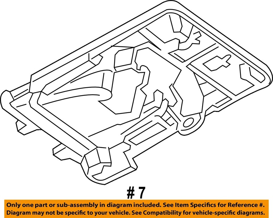 GM OEM 17-24 Acadia Windshield Glass-Bracket 23469930 | eBay