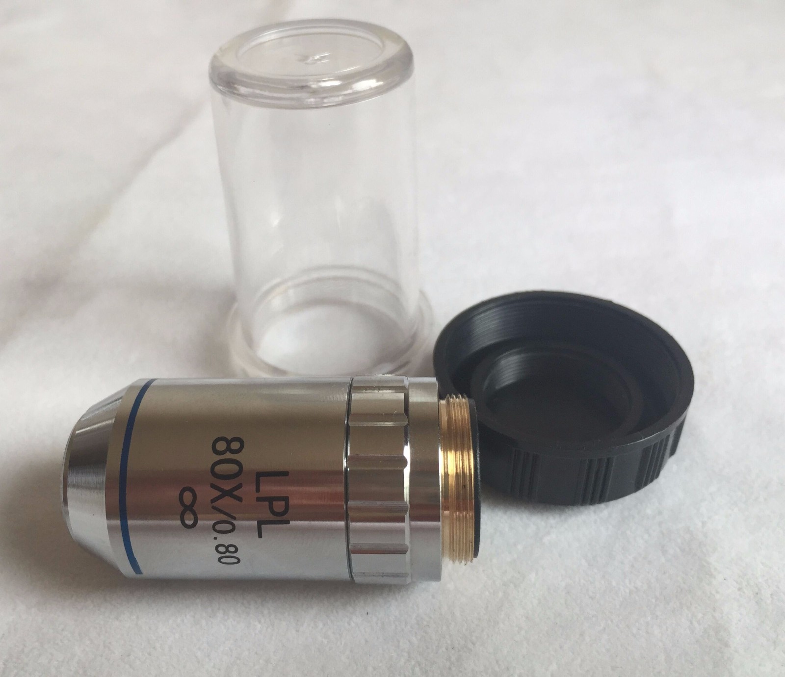 Metallurgical Microscope Infinity Plan Achromatic Objective 80x Long ...