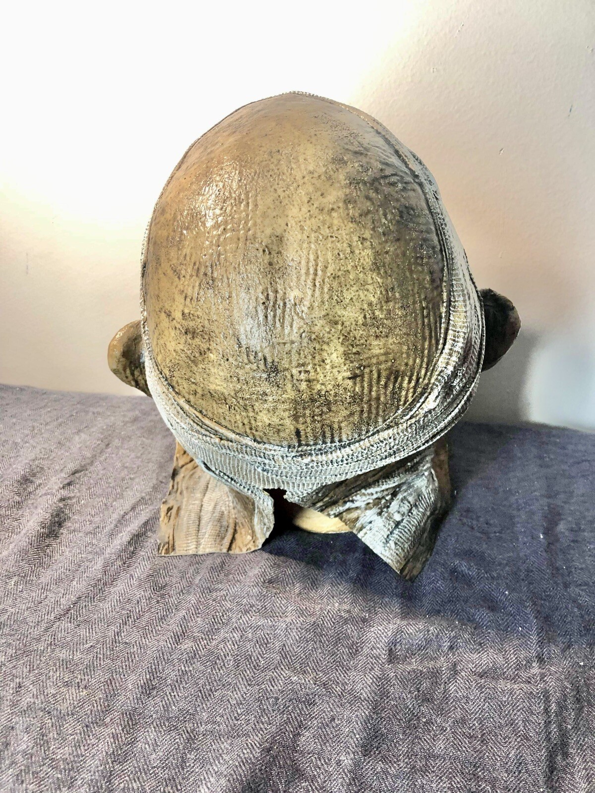 Creepy Halloween Mummy Rubber Latex Mask Full Head Zo… - Gem